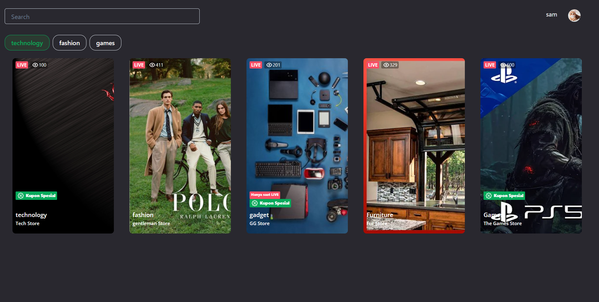 Portofolio Website Muhammad Samy Syafta